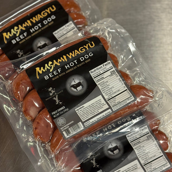 Masami Ranch American Wagyu Hot Dogs – Sparrow Meats